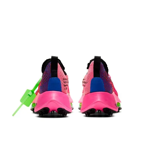 Nike X Off-white Air Zoom Tempo Next% "pink Glow - Racer Blue/black/pink Glow