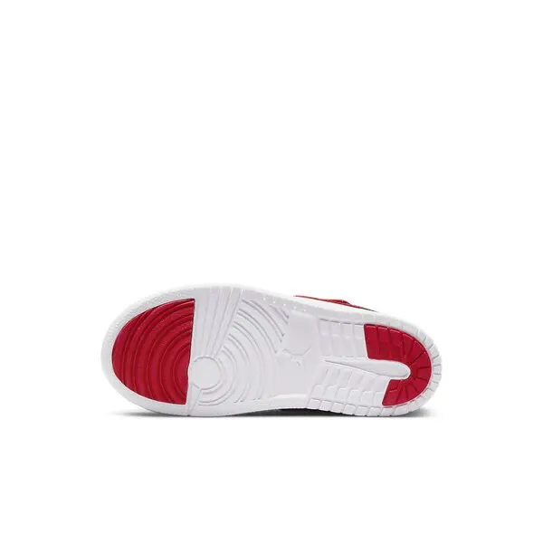 JORDAN 1 Low "reverse Black Toe" Sneakers - White/red