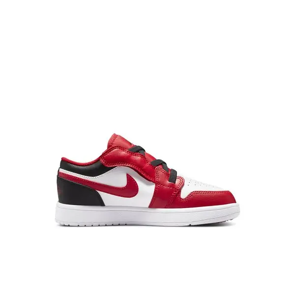 JORDAN 1 Low "reverse Black Toe" Sneakers - White/red