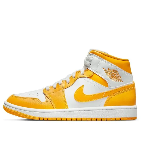 JORDAN Air 1 Mid "university Gold - Yellow/white