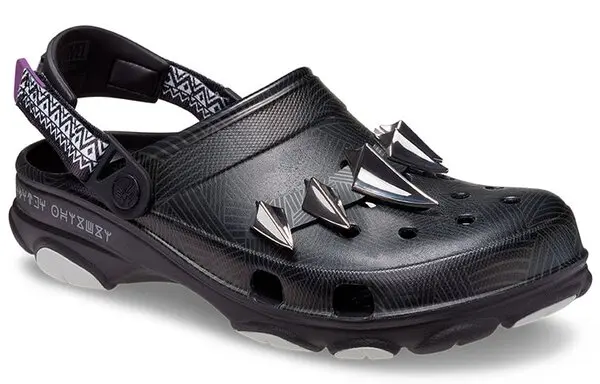 CROCS X Marvel All-terrain Clog 'black Panther