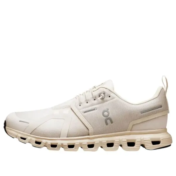 On Cloud Waterproof Sneakers - Pearl/cream