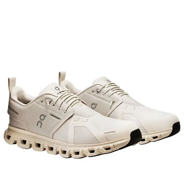 On Cloud Waterproof Sneakers - Pearl/cream
