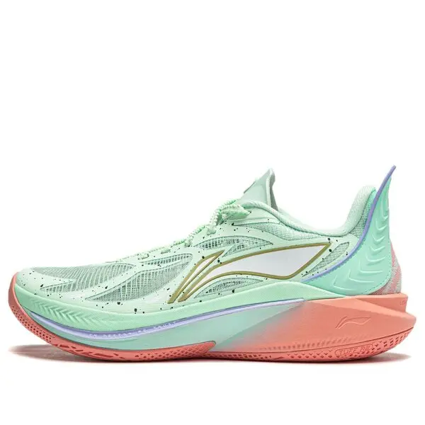 LI-NING Sonic Sneakers - Green/orange