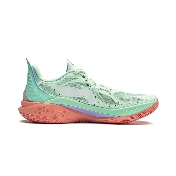 LI-NING Sonic Sneakers - Green/orange