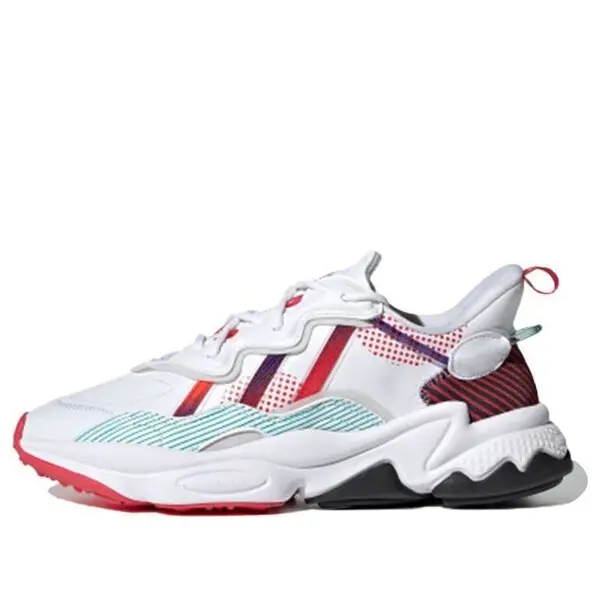 Adidas Ozweego Sneakers - White/black/red
