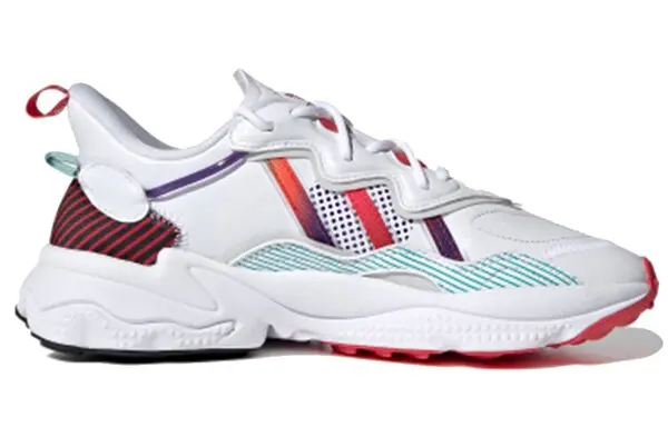 Adidas Ozweego Sneakers - White/black/red