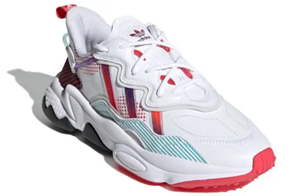 Adidas Ozweego Sneakers - White/black/red
