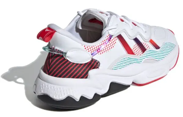 Adidas Ozweego Sneakers - White/black/red