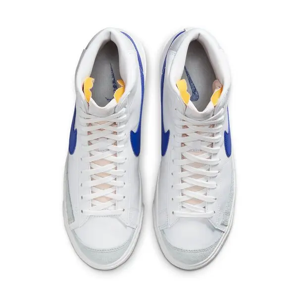 Nike Blazer Mid '77 Vintage Sneakers - White/game Royal/pure Platinum