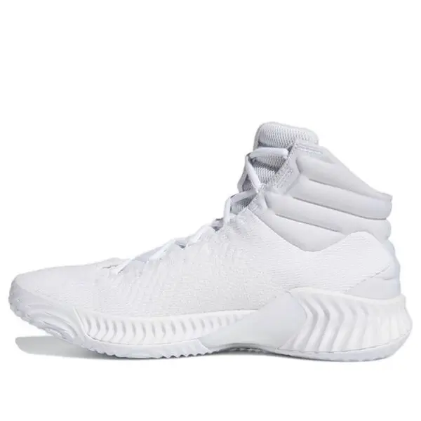 Adidas Pro Bounce 2018 High Top Sneakers - White