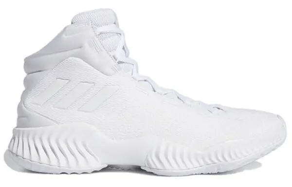 Adidas Pro Bounce 2018 High Top Sneakers - White