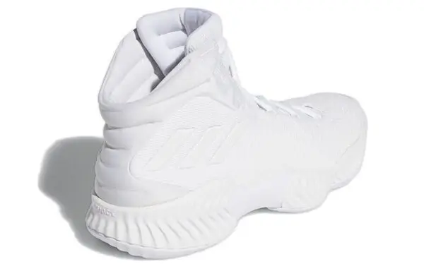 Adidas Pro Bounce 2018 High Top Sneakers - White