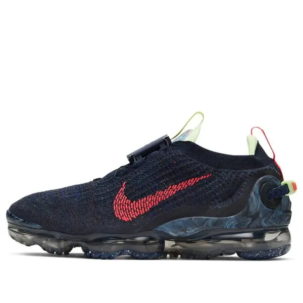 Nike Vapormax 2020 Flyknit Sneakers - Black/red/green