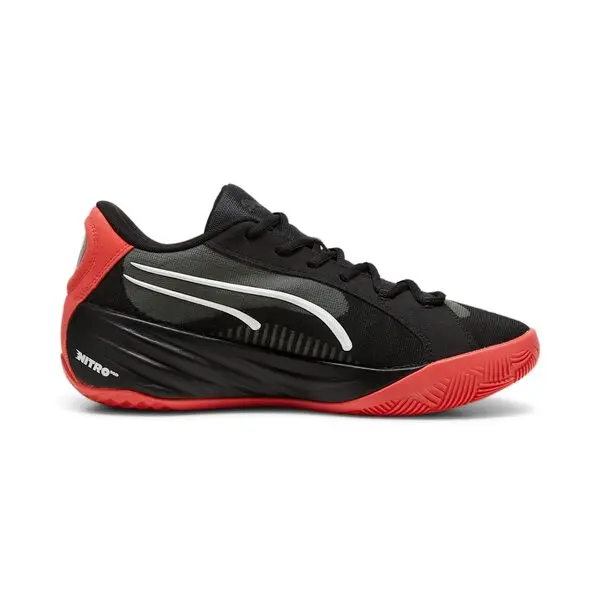 PUMA All-pro Nitro Sneakers - Black/red