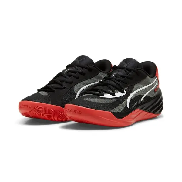 PUMA All-pro Nitro Sneakers - Black/red