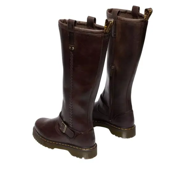 Dr. Martens Knee High Biker Boots
