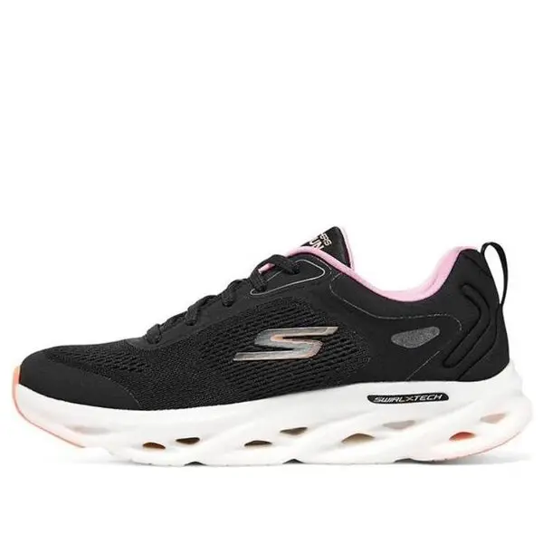 Sketchers Go Run Swirl Tech Athletic Sneakers - Black