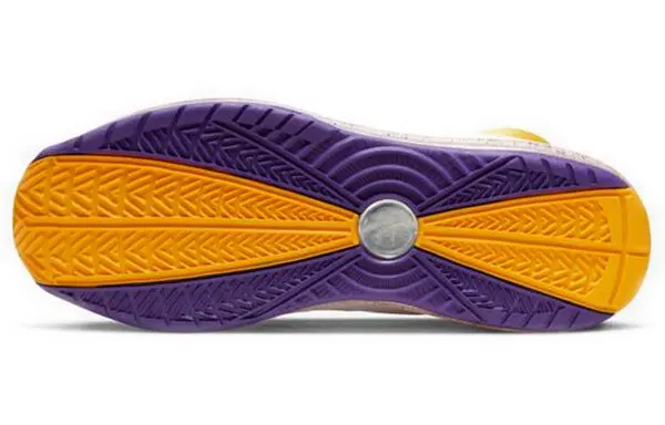 Nike Max Lebron Qs "media Day" Sneakers - Purplegold