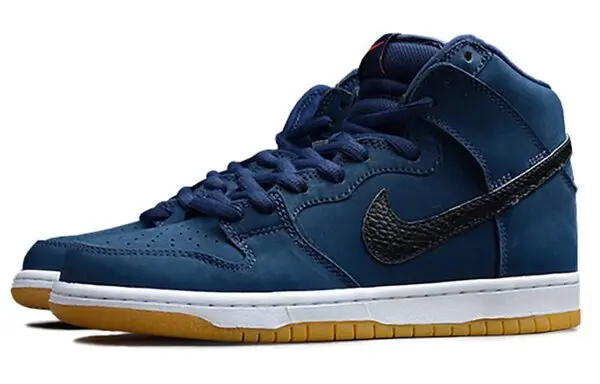 Nike Dunk High Pro Iso Sb 'orange Label Midnight Navy