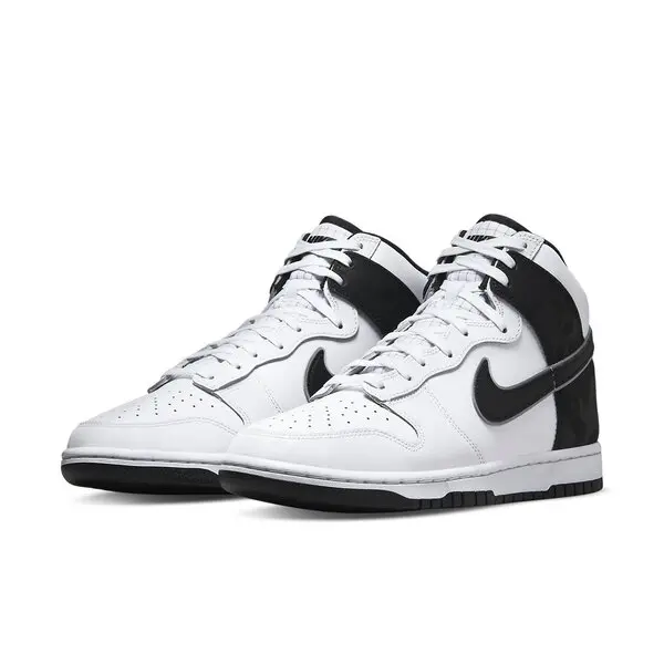 Nike Dunk High Se 'white Black - Black/white
