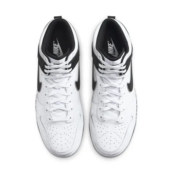 Nike Dunk High Se 'white Black - Black/white