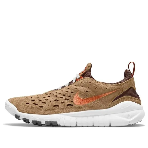Nike Free Run Trail Sneakers - Brown/white