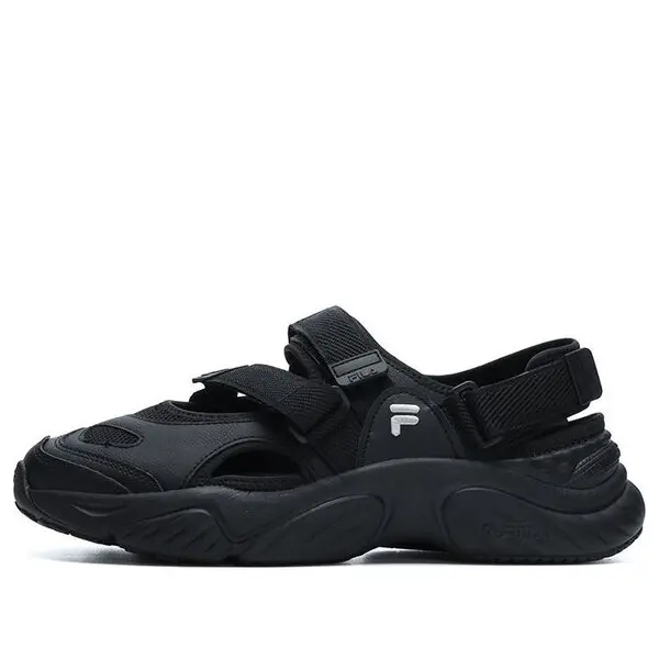 FILA FUSION Conch Sandals - Black