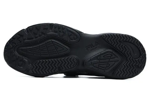 FILA FUSION Conch Sandals - Black