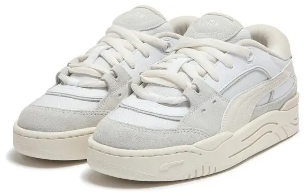 PUMA 180 Low Top Sneakers - White/beige