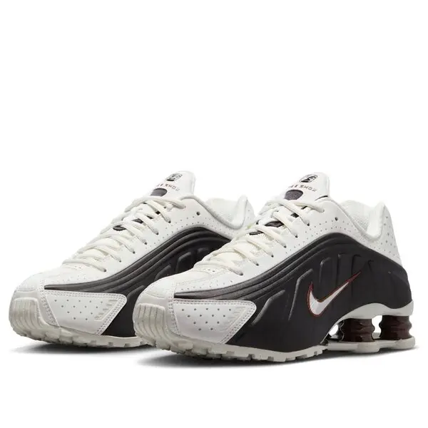 Nike Shox R4 "sail Black Fauna Brown - Sail/black/fauna Brown