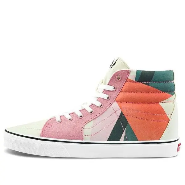 VANS Moma X Liubov Popova Sk8-hi High Top Sneakers - Creamyellow/black/pink
