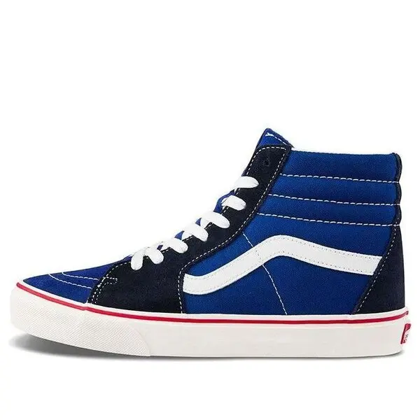 VANS Sk8-hi High Top Sneakers - Blue/black
