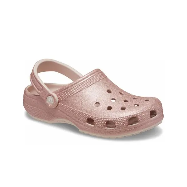 CROCS Classic Glitter Clogs - Pink