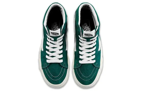 VANS Sk8-hi High Top Lace-up Sneakers - Green