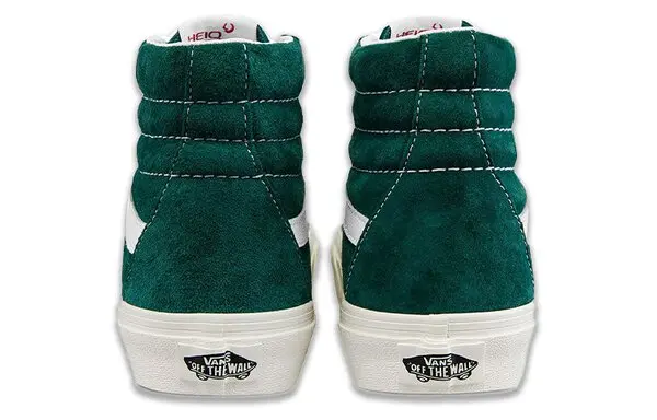 VANS Sk8-hi High Top Lace-up Sneakers - Green