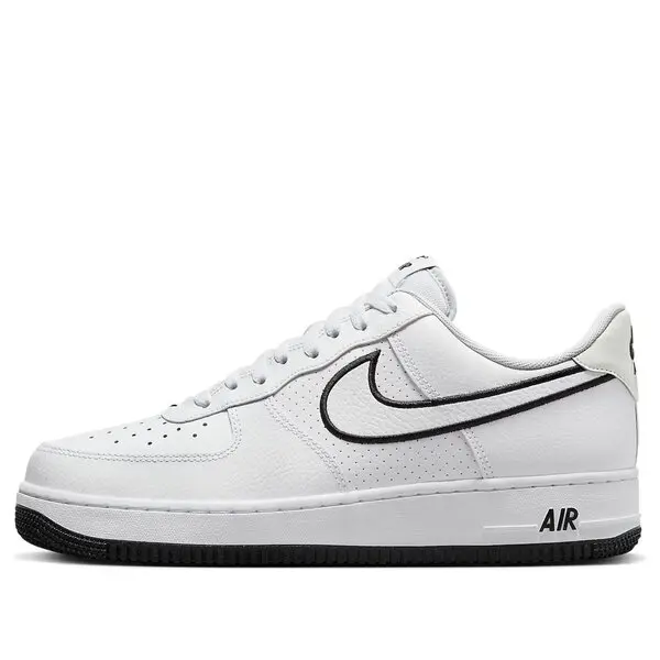Nike Force 1 '07 "embroidered Swoosh" Sneakers - White/black/photon Dust