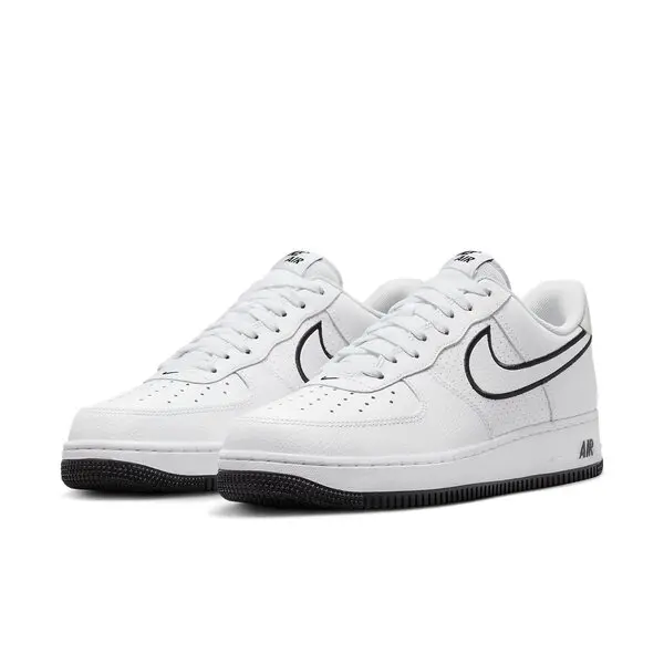 Nike Force 1 '07 "embroidered Swoosh" Sneakers - White/black/photon Dust