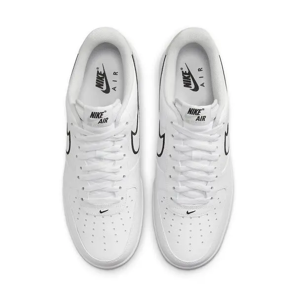 Nike Force 1 '07 "embroidered Swoosh" Sneakers - White/black/photon Dust