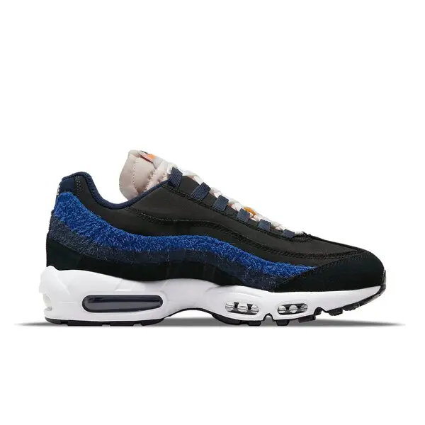 Nike Max 95 Se "running Club" Sneakers - Black/sail/obsidian