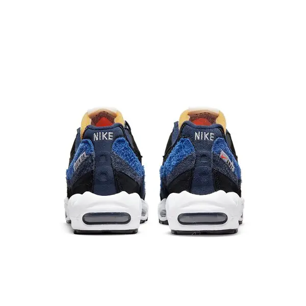 Nike Max 95 Se "running Club" Sneakers - Black/sail/obsidian