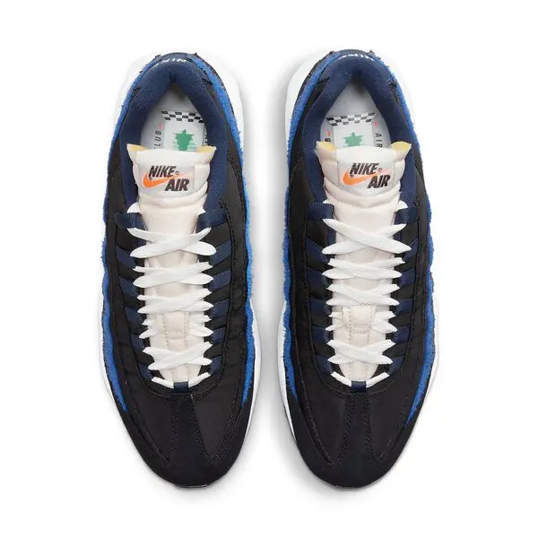 Nike Max 95 Se "running Club" Sneakers - Black/sail/obsidian