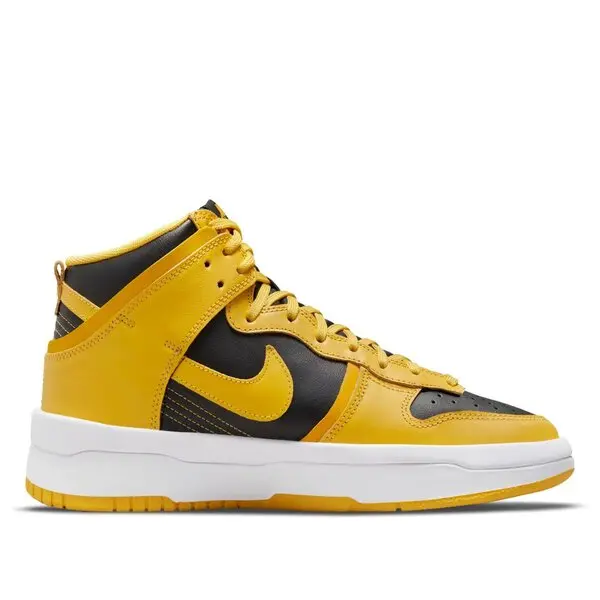 Nike Dunk High Up 'goldenrod' Sneakers - Black/yellow