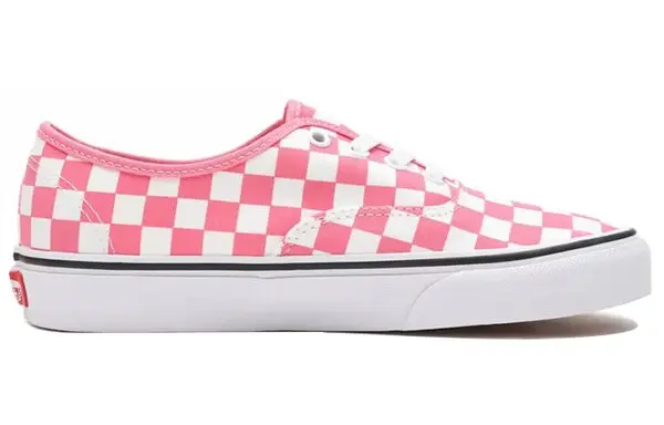 VANS Checkerboard Authentic Sneakers - Pink/blue