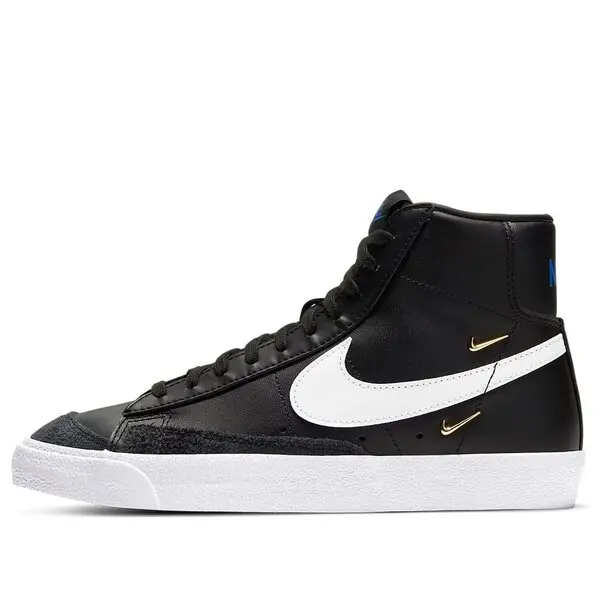 Nike Blazer Mid '77 Se Sneakers - Black/white/hyper Royal