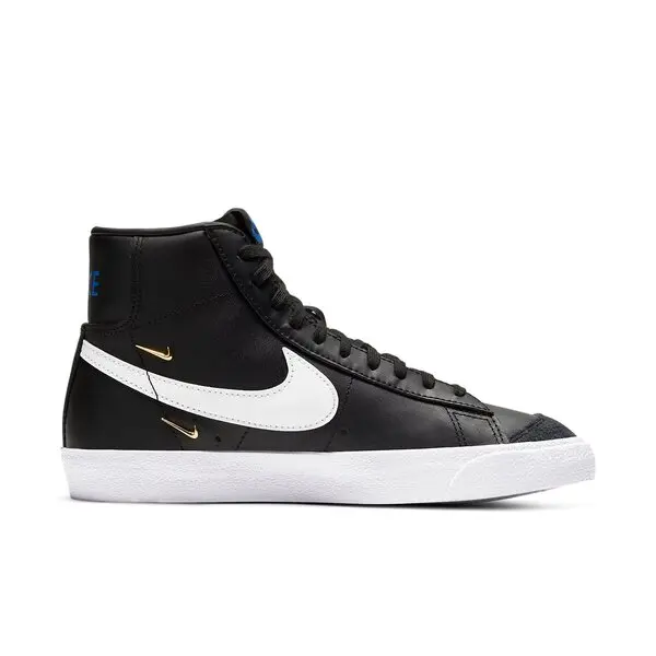 Nike Blazer Mid '77 Se Sneakers - Black/white/hyper Royal