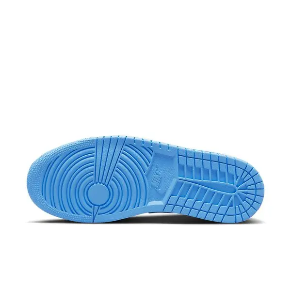 JORDAN Air 1 Low Black University Blue Sneakers - Black/university Blue