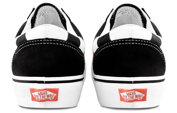 VANS Style 36 "swirl" Low Top Sneakers - Black/white