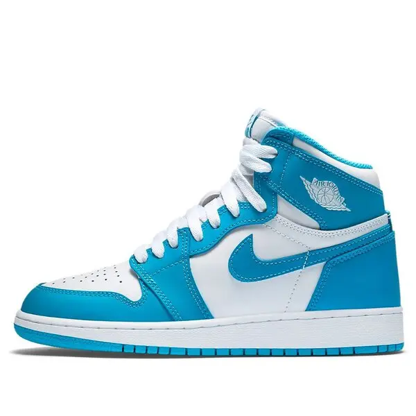 JORDAN Air 1 Retro High Og "unc - White/dk Powder Blue