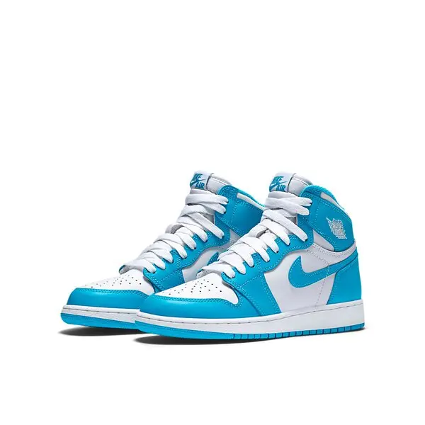 JORDAN Air 1 Retro High Og "unc - White/dk Powder Blue